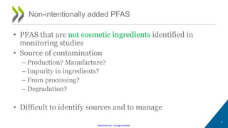 Next steps of polymeric PFAS at the OECD and summary of past work on ...
