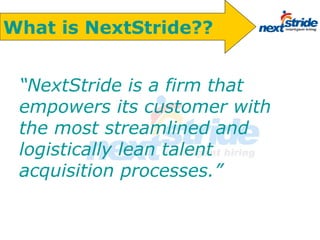 NextStride | PPT