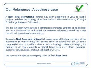 Next Terra International - Key Innovative Solutions based on Advanced ...