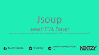 Nextzy Technologies Co.,ltd. Jsoup | PPT
