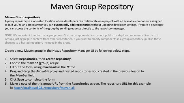 Introduction to the Nexus tool for DevOps | PPTX | Operating Systems ...