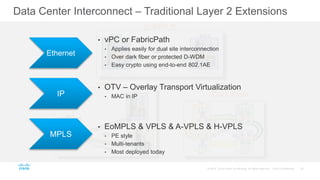 Nexus 7000 Series Innovations: M3 Module, DCI, Scale | PPTX