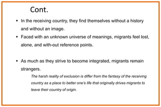 Migration and language | PPTX