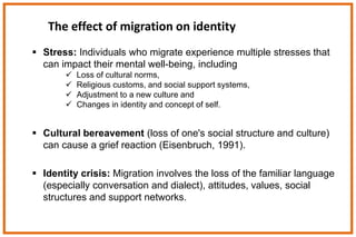 Migration and language | PPTX