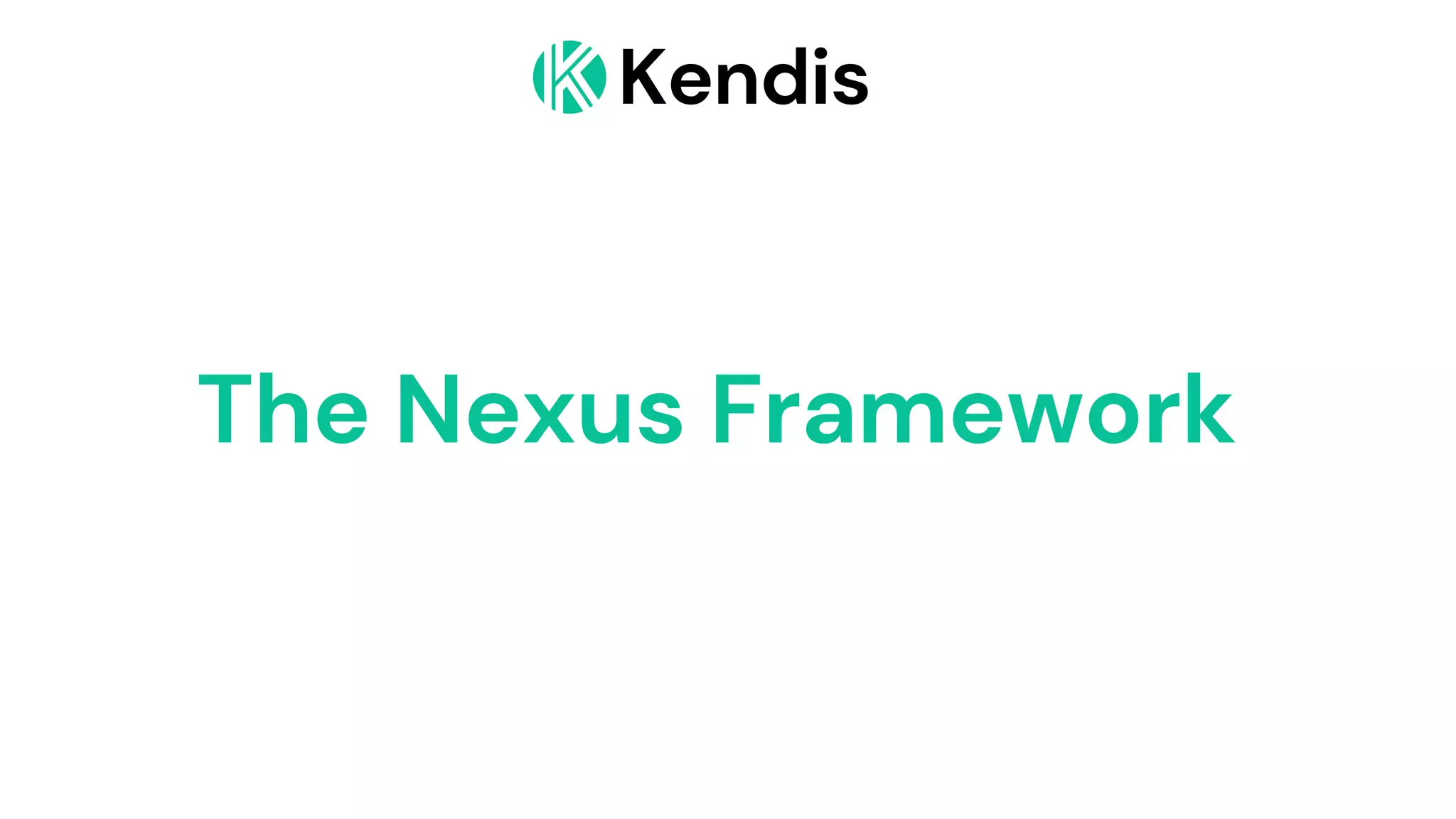 What is the Nexus framework? | PDF