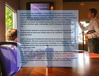 Nexus it group lookbook | PPT