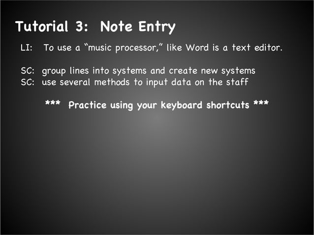 MusEdit Tutorials 2010 | PPT | Music | Entertainment