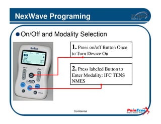 Nexwave clinical presentation | PDF