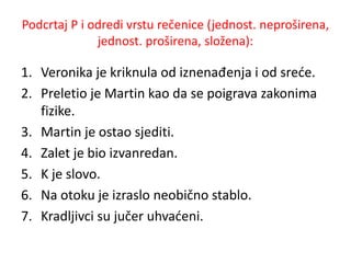 Nezavisno složena rečenica vježba | PPTX