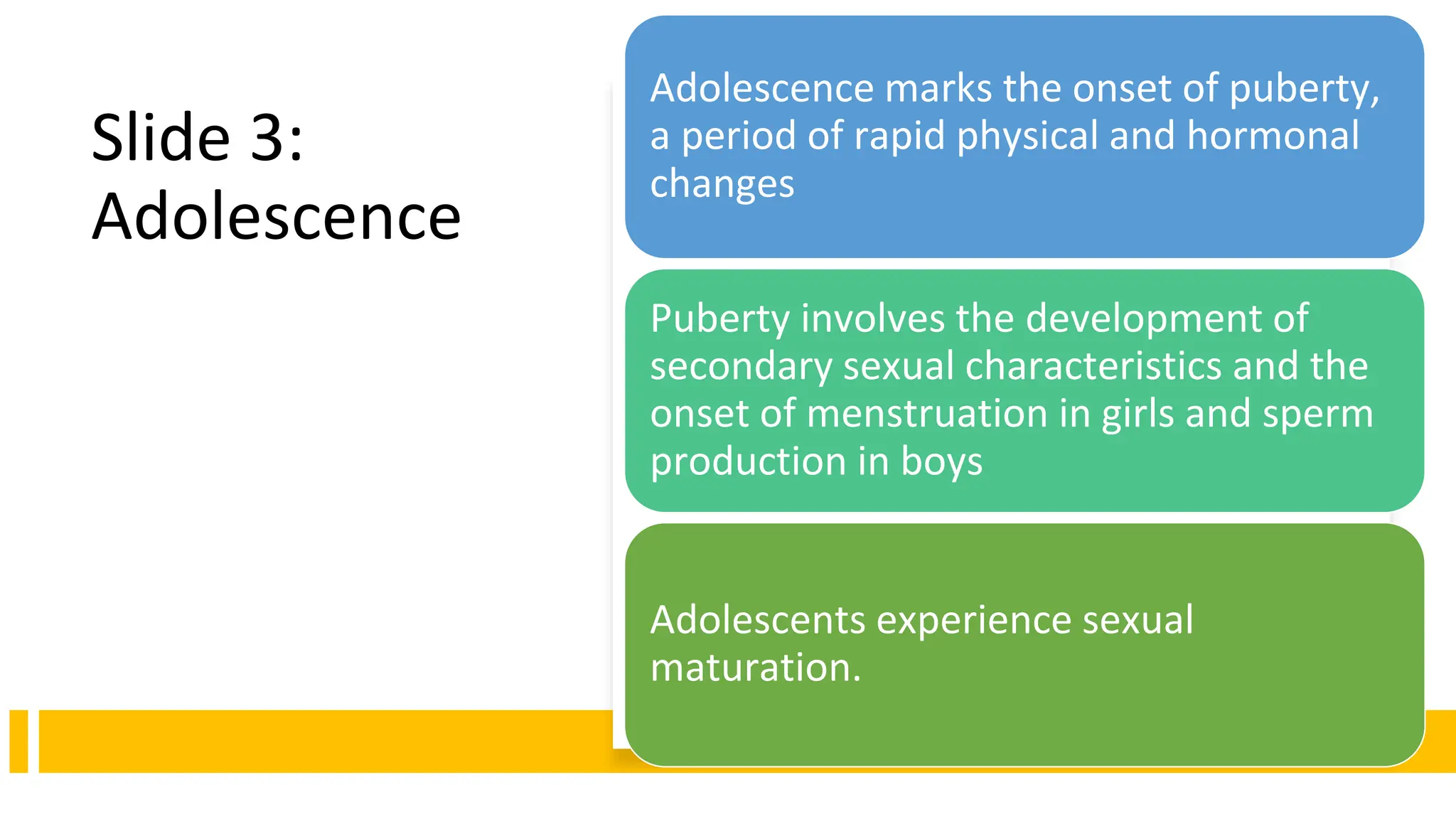 Sexual development throughout life nursing | PPTX