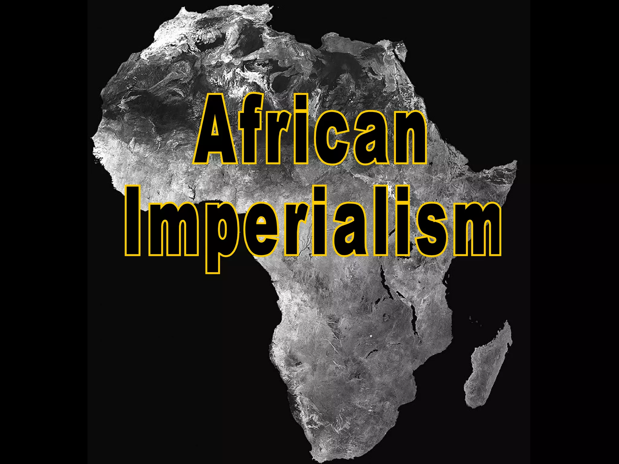 Imperialism in Africa | PPT