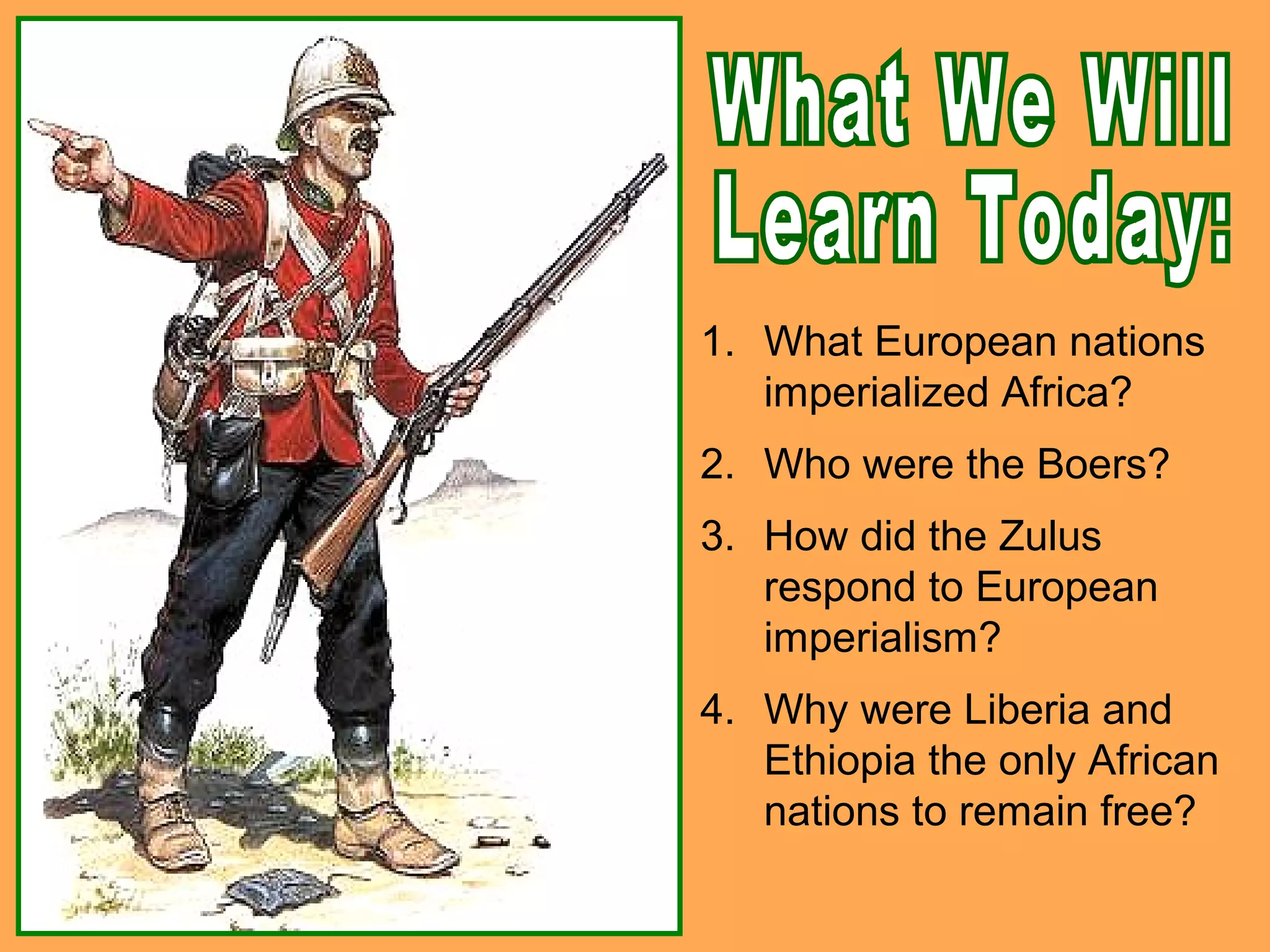 Imperialism in Africa | PPT