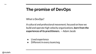How DevOps is Transforming IT, and What it Can Do for Academia | PPT