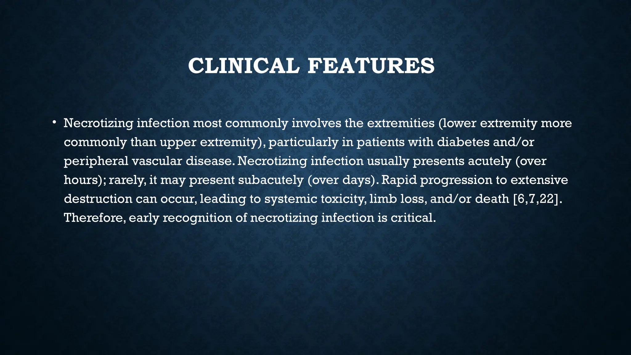 necrotizing soft tissue infection vs cellulitis | PPTX