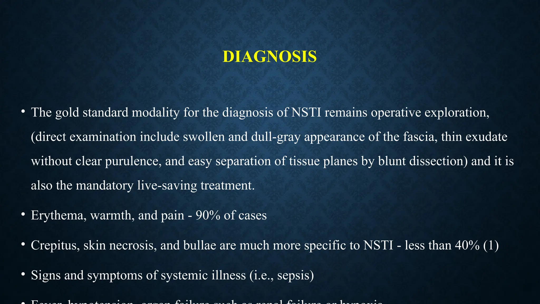 necrotizing soft tissue infection vs cellulitis | PPTX