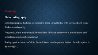 necrotizing soft tissue infection vs cellulitis | PPTX