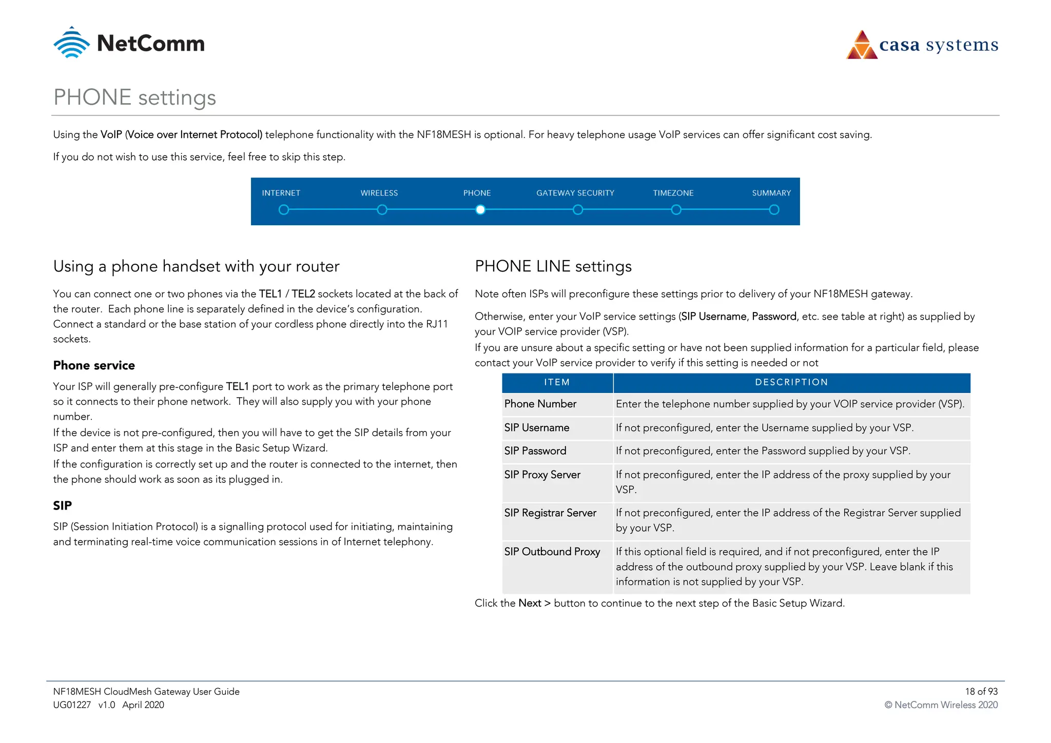 NF18MESH-User-Guide for Netcomm WIFI Router | PDF