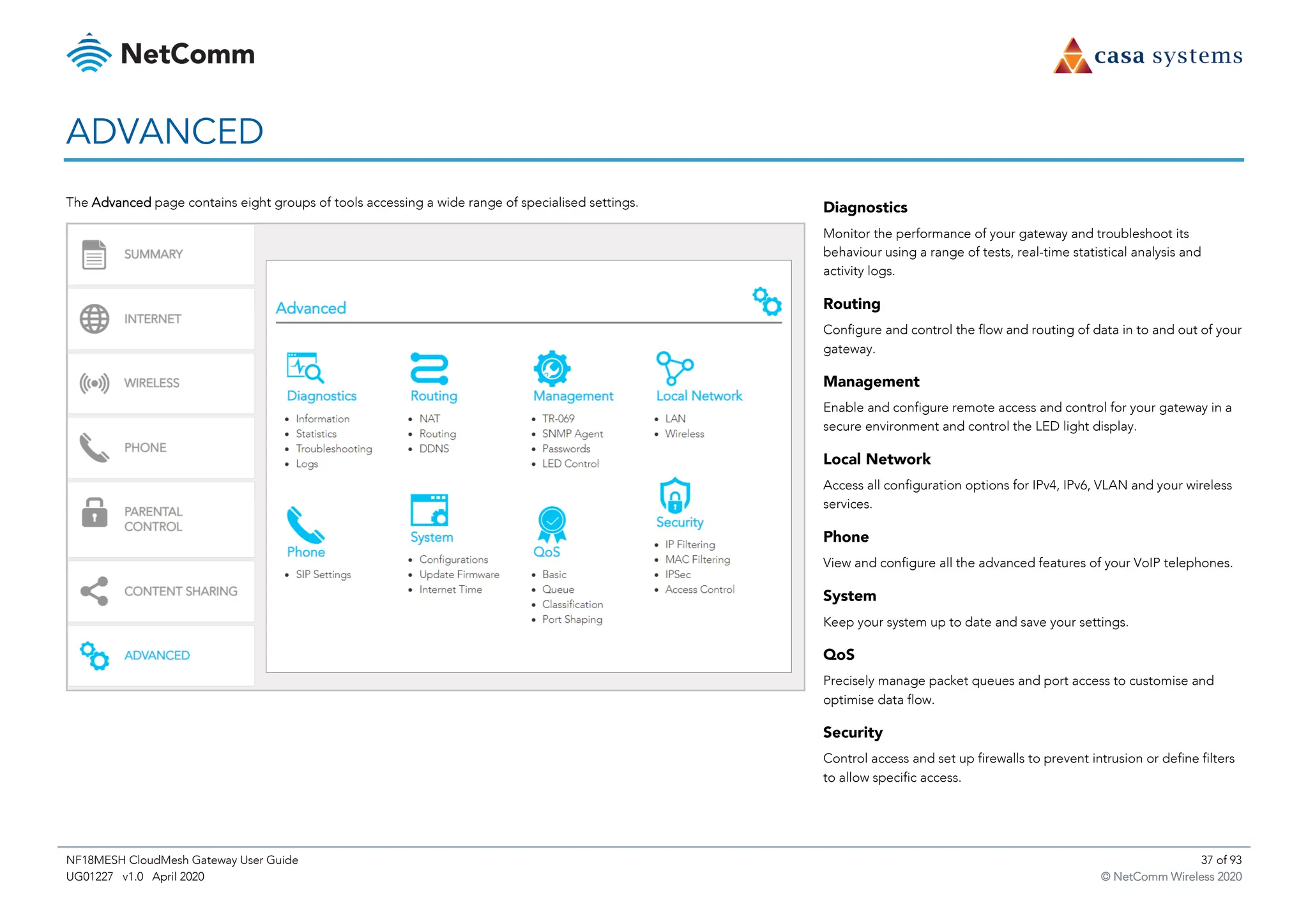 NF18MESH-User-Guide for Netcomm WIFI Router | PDF
