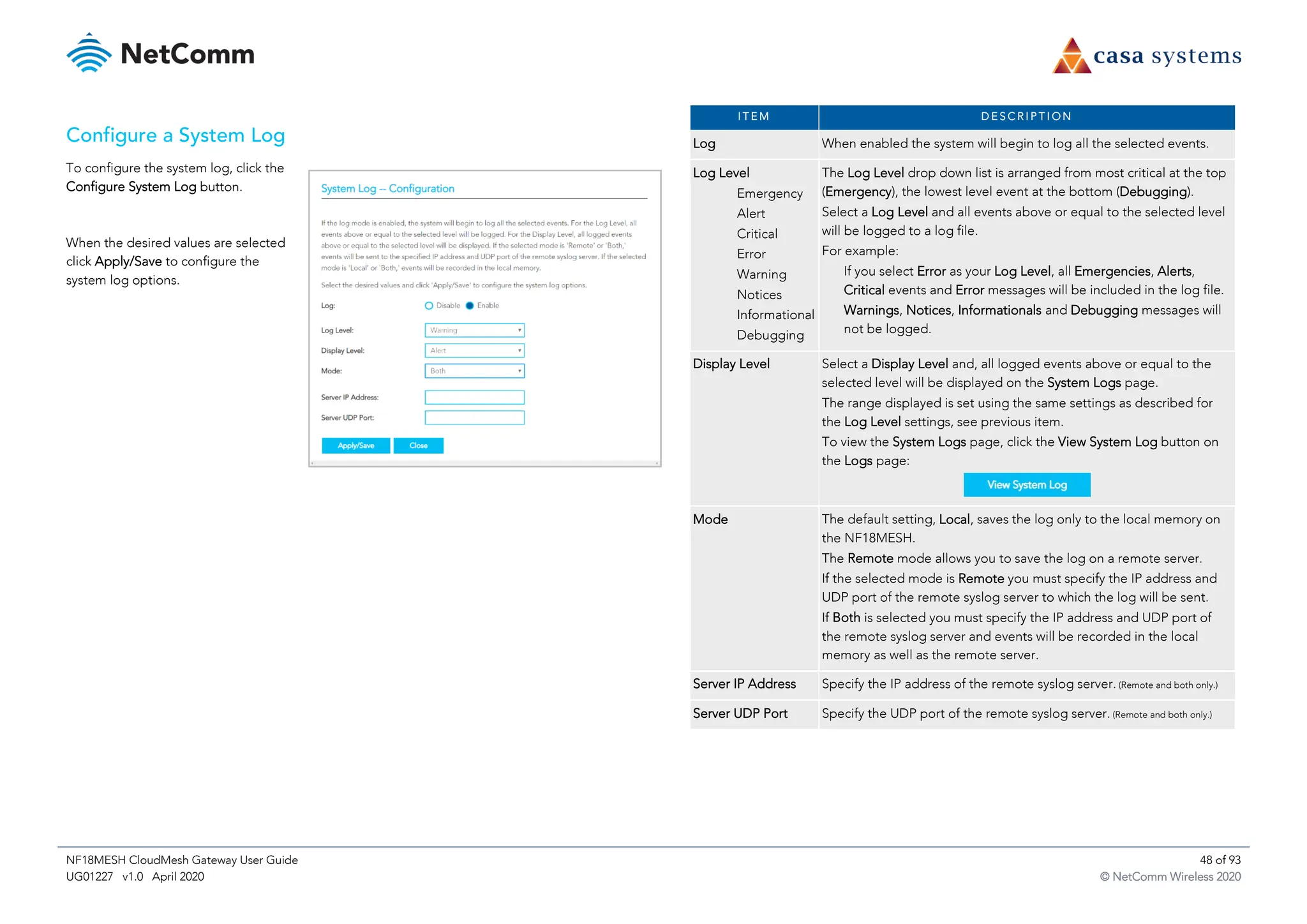NF18MESH-User-Guide for Netcomm WIFI Router | PDF