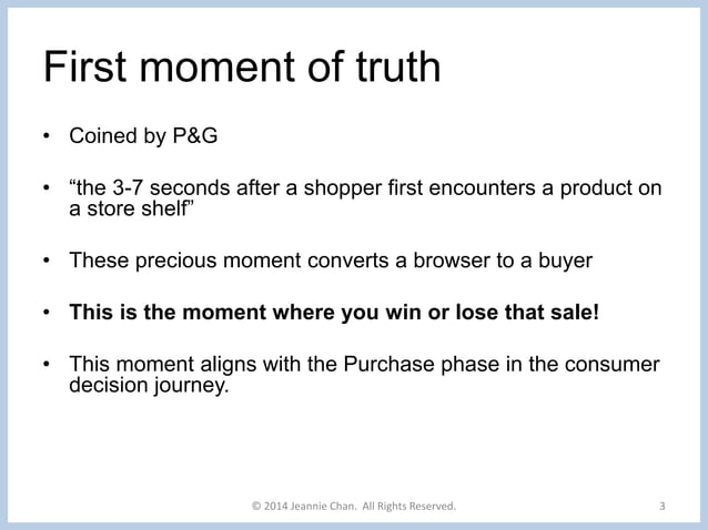 Moments of Truth | PPTX
