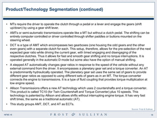 Global Medium and Heavy Duty Truck Transmission Study | PPT