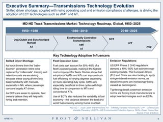 Global Medium and Heavy Duty Truck Transmission Study | PDF