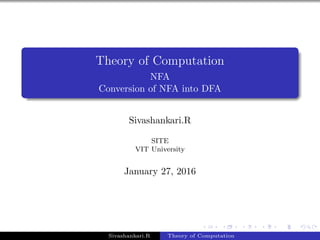 Nfa to-dfa | PDF