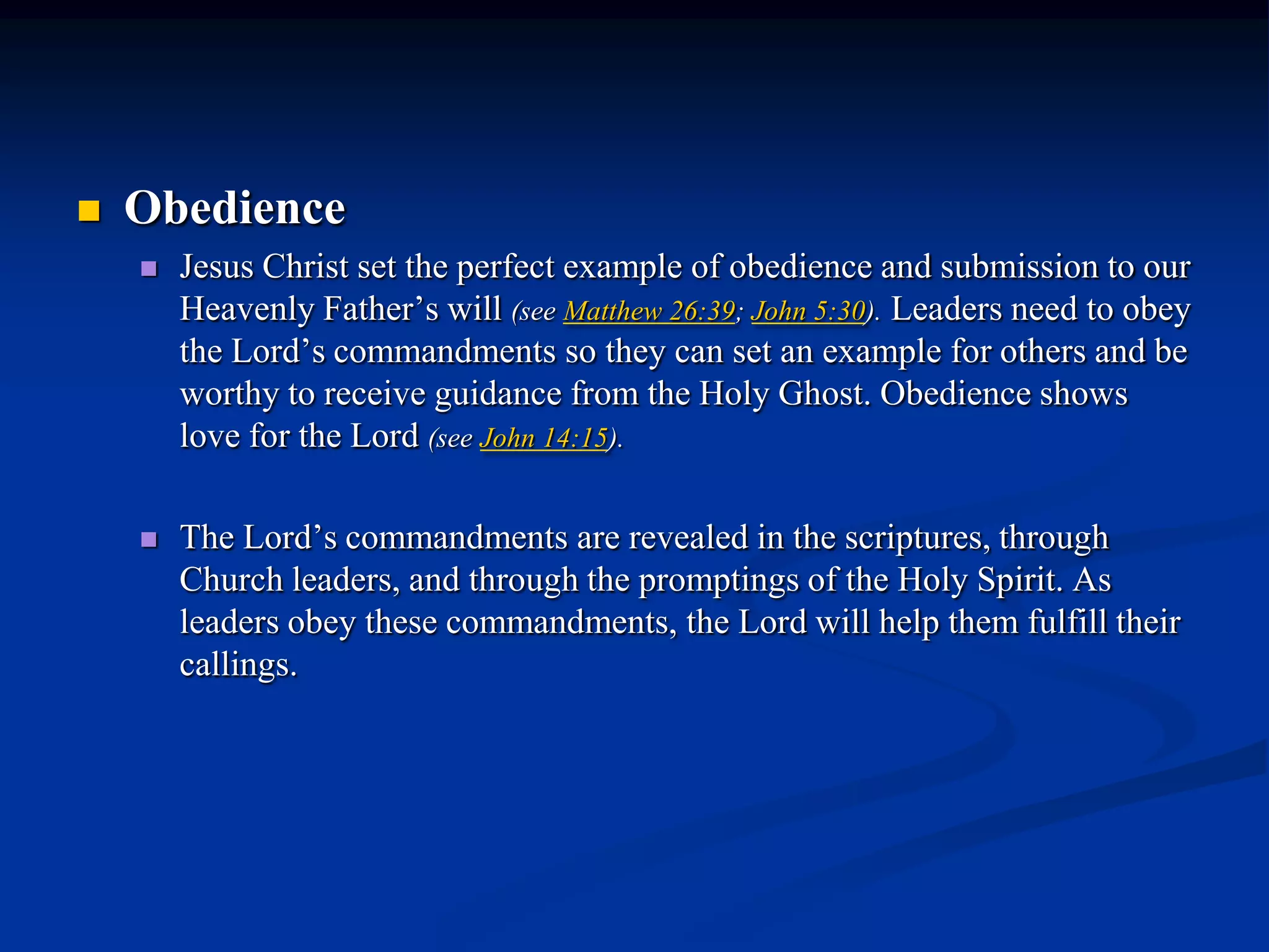 Biblical Leadership | PPSX
