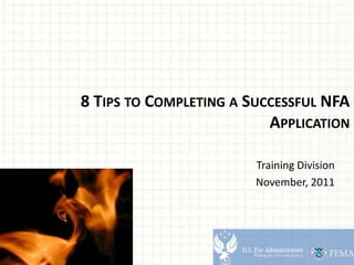 Nfa presentationv2 | PPTX