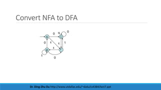 NFA to DFA | PDF
