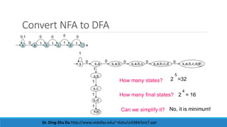 NFA to DFA | PDF