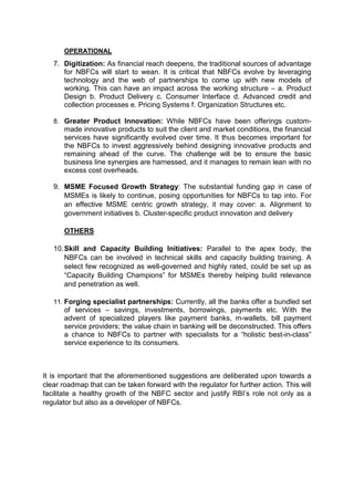 Making NBFCs relevant to ‘Make-in India’& ‘Start-up India, Stand-up India’ | PDF