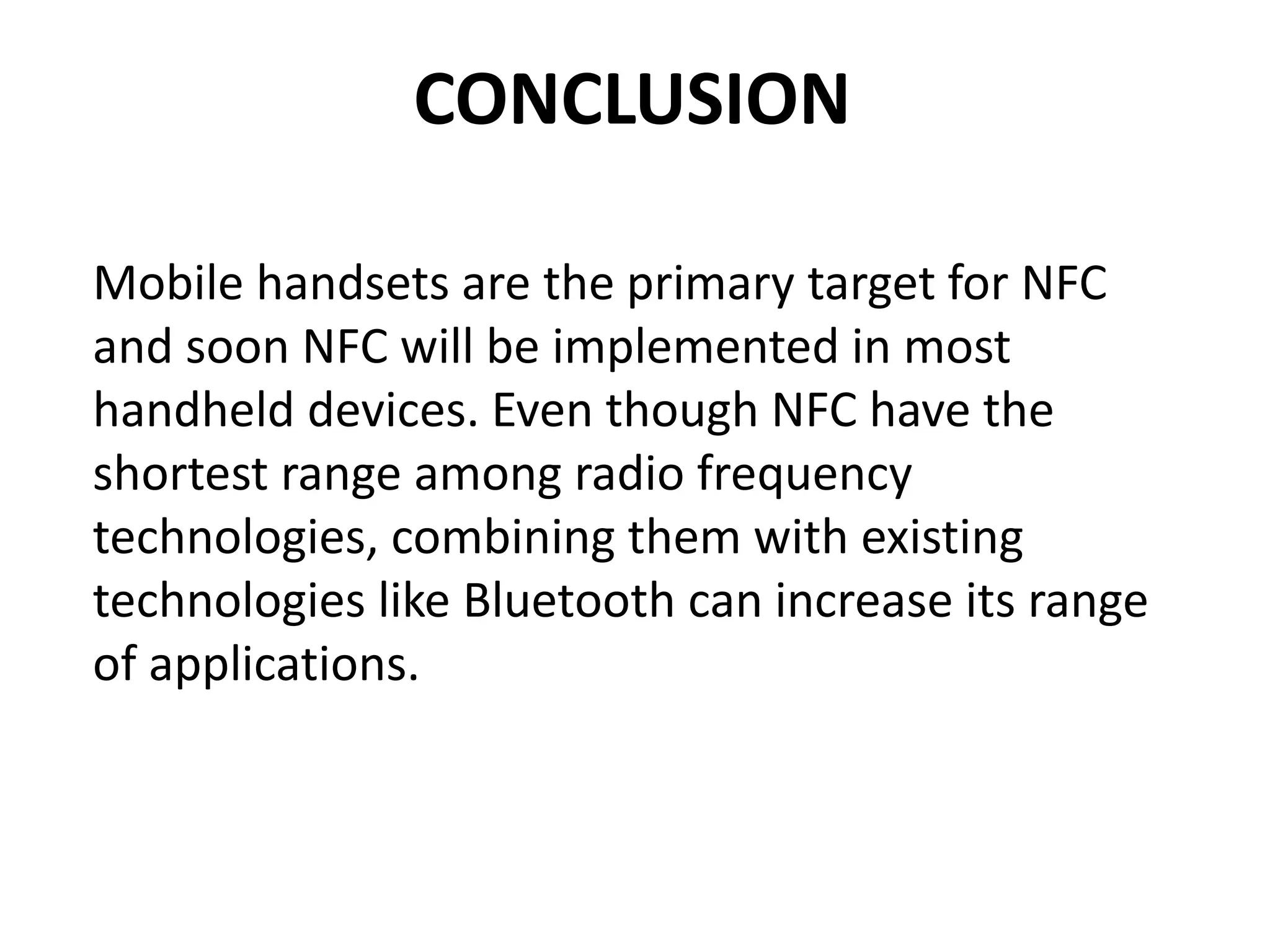 Near field communication(NFC) | PPTX | Smartphones | Consumer Electronics