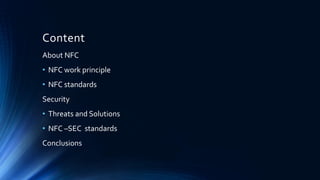 NFC- Standards and Security | PDF