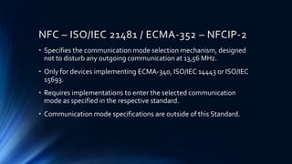 NFC- Standards and Security | PDF