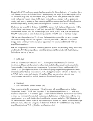 Nuclear Fuel complex | PDF