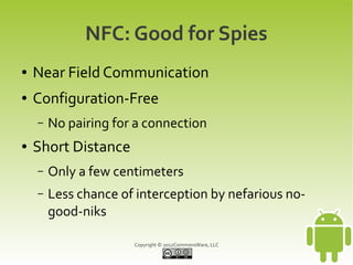 Beaming Data to Devices with NFC | PPT