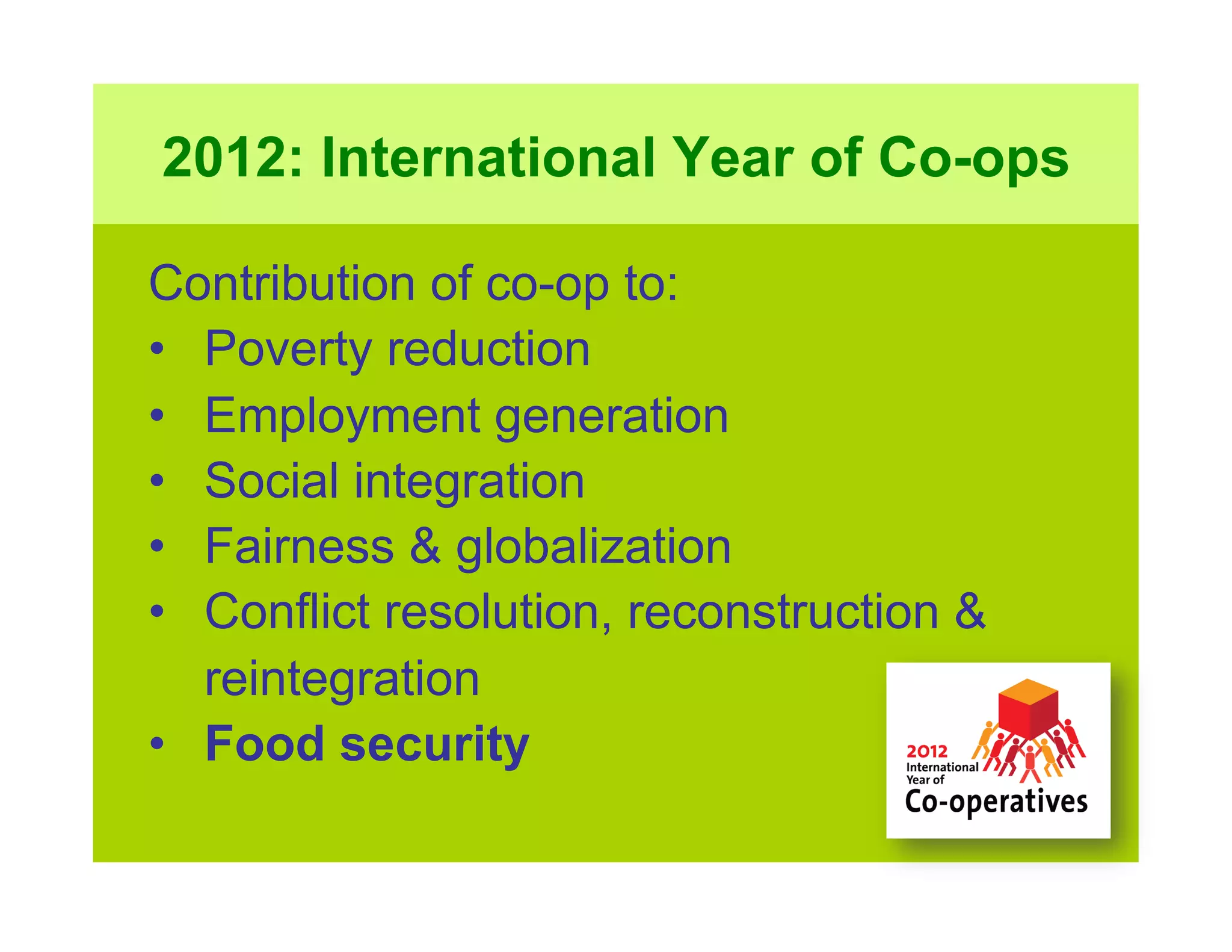 NFCA IYC Presentation, CT NOFA, 3.3.12