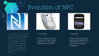 NFC near feald communication | PPTX