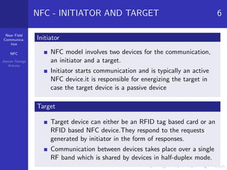 NEAR FIELD COMMUNICATION (NFC) | PPT
