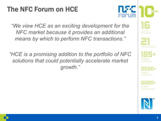 HCE and Beyond: How Early Opportunities Can Accelerate NFC Growth | PPTX