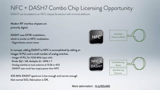 Haystack Integration of NFC and DASH7 | PDF