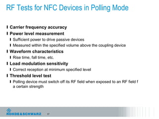 Near Field Communications (NFC) Technology & Measurements | PPT