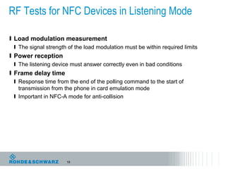 Near Field Communications (NFC) Technology & Measurements | PPT