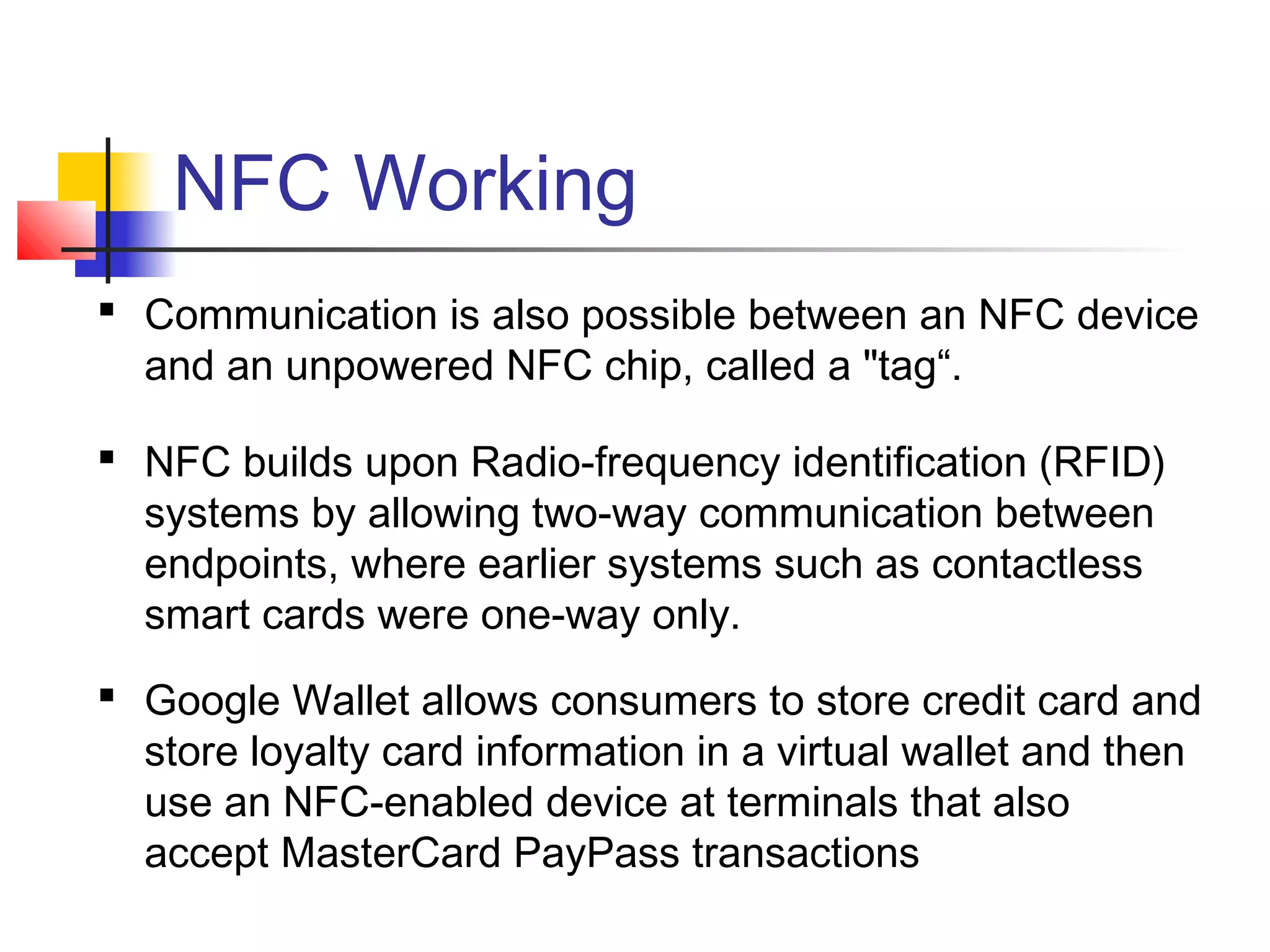 NFC (Near Field Communication) | PPT
