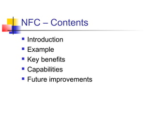 NFC (Near Field Communication) | PPT