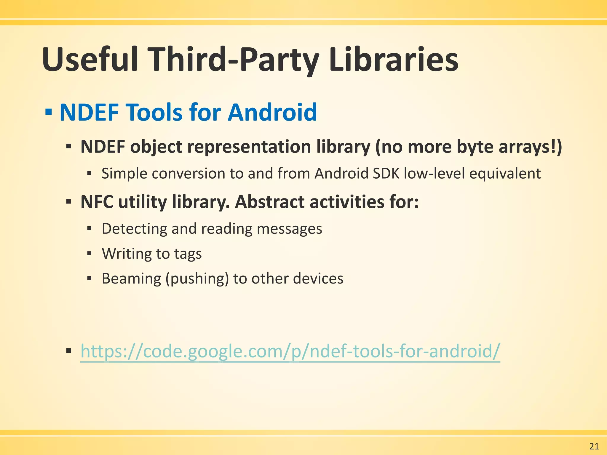 Nfc reader writer_mode | PPTX