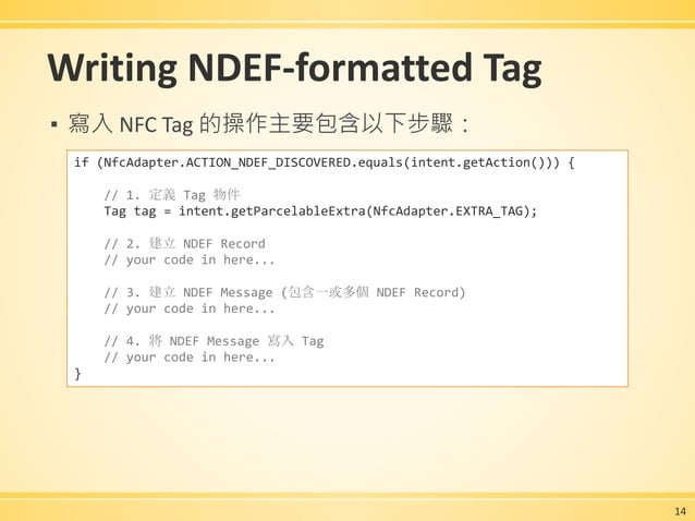 Nfc reader writer_mode | PPTX