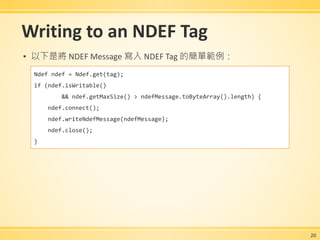 Nfc reader writer_mode | PPTX