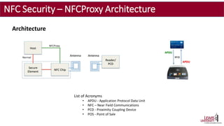 Nfc security shane_turner_spring2013 | PPT